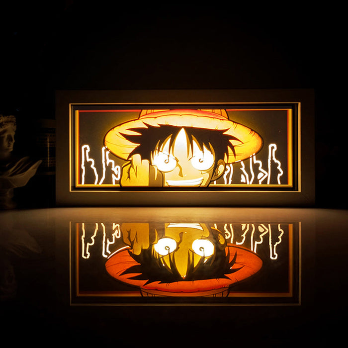 One Piece Anime Light Boxes - Epic Decor for Fans