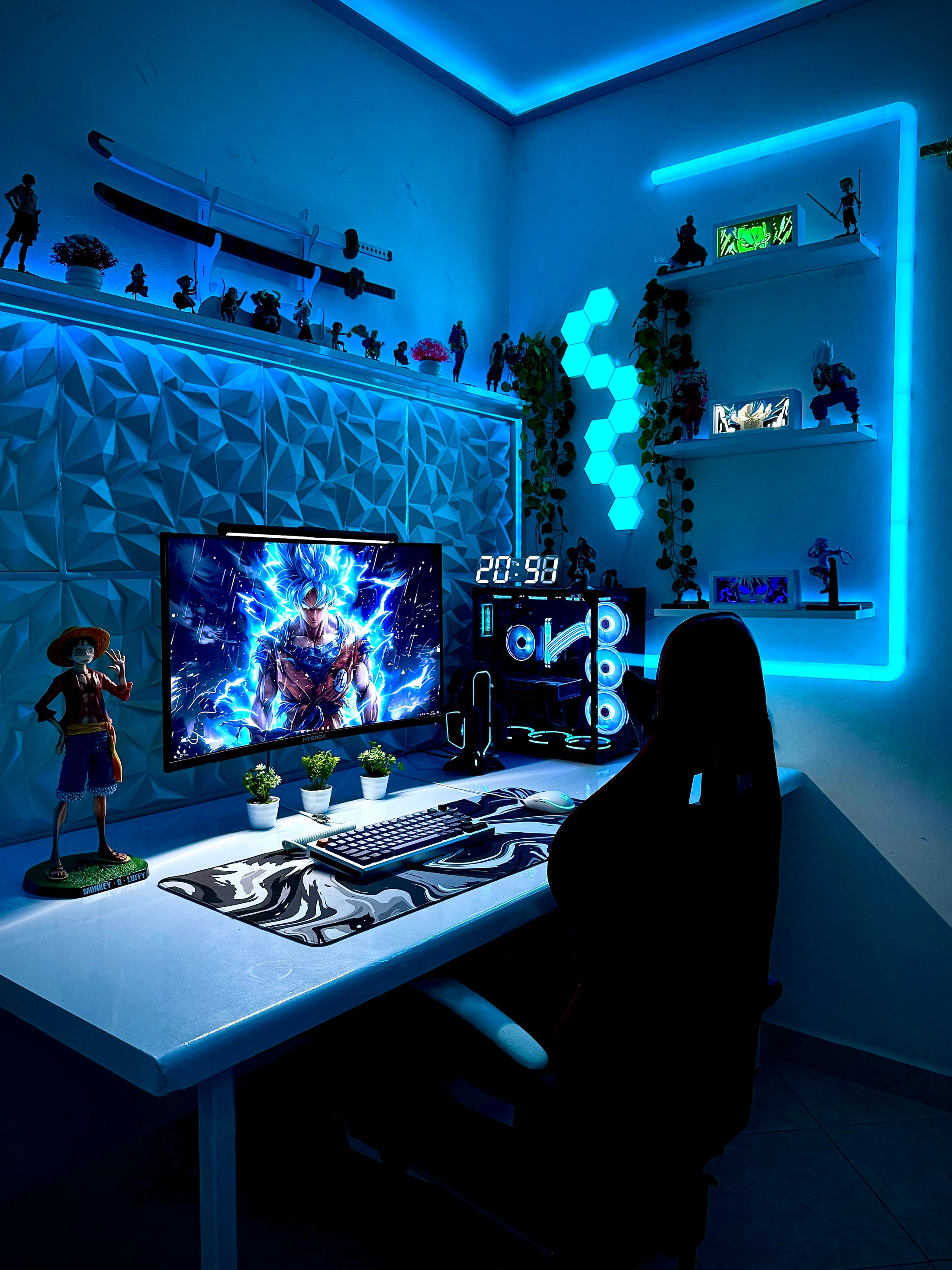 Nezuko Light Box - Beautiful Demon Slayer Anime Decor